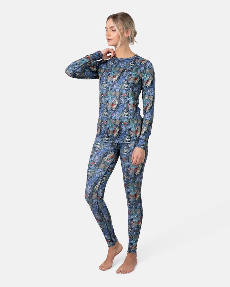 Fryd Long Sleeve Baselayer - DUSTY MIDTONE BLUE