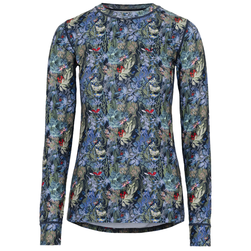 Fryd Long Sleeve Baselayer - DUSTY MIDTONE BLUE