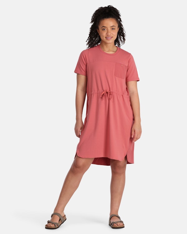 Ruth Dress - Cedar Pink