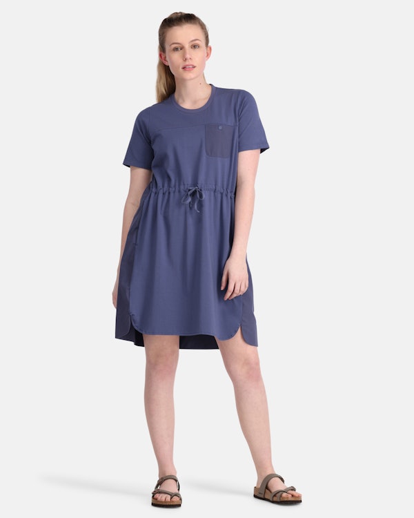 Ruth Dress - Moon Blue