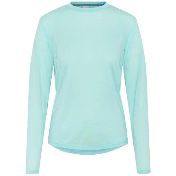 Embla Wool Long Sleeve - Bright Turquoise