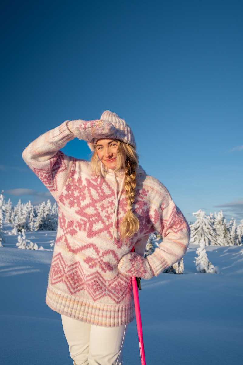 Rachel Knit - Bloom Purple